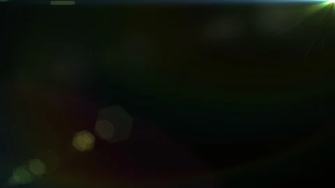 Optical Lens Flare Effect, Corner Light ... | Stock Video | Pond5