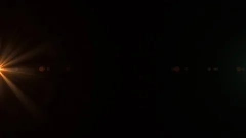 Optical Lens Flare Effect, Edge Light Le... | Stock Video | Pond5