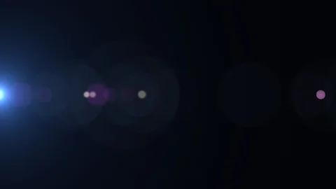 Optical Lens Flare Effect, Edge Light Le... | Stock Video | Pond5