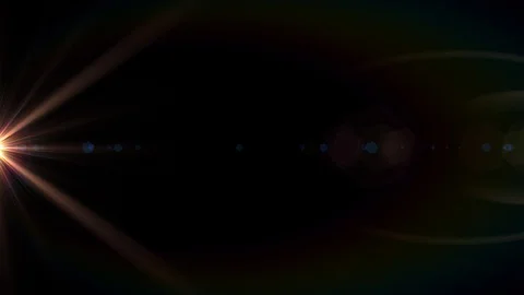 Optical Lens Flare Effect, Edge Light Le... | Stock Video | Pond5