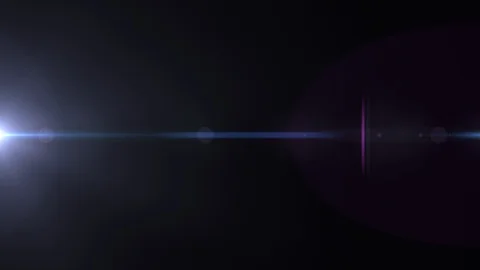 Optical Lens Flare Effect, Edge Light Le... | Stock Video | Pond5
