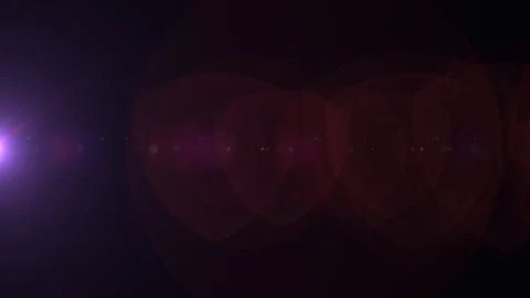 Optical Lens Flare Effect, Edge Light Le... | Stock Video | Pond5