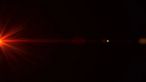 Optical Lens Flare Effect, Edge Light Le... | Stock Video | Pond5