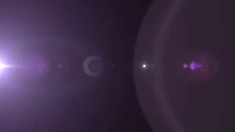 Optical Lens Flare Effect, Edge Light Le... | Stock Video | Pond5