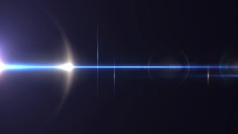 Optical Lens Flare Effect, Edge Light Le... | Stock Video | Pond5