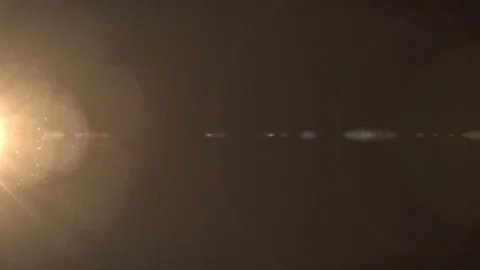 Optical Lens Flare Effect, Edge Light Le... | Stock Video | Pond5