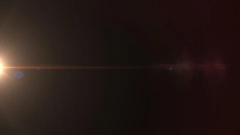 Optical Lens Flare Effect, Edge Light Le... | Stock Video | Pond5