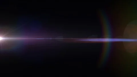 Optical Lens Flare Effect, Edge Light Le... | Stock Video | Pond5