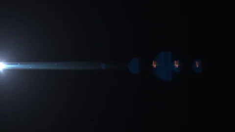Optical Lens Flare Effect, Edge Light Le... | Stock Video | Pond5
