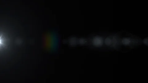 Optical Lens Flare Effect, Edge Light Le... | Stock Video | Pond5