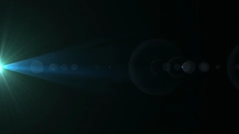 Optical Lens Flare Effect, Edge Light Le... | Stock Video | Pond5
