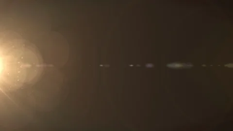 Optical Lens Flare Effect, Edge Light Le... | Stock Video | Pond5
