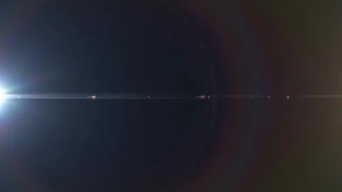 Optical Lens Flare Effect, Edge Light Le... | Stock Video | Pond5