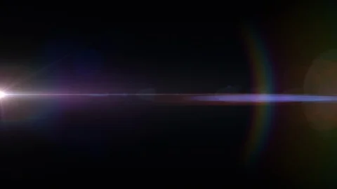 Optical Lens Flare Effect, Edge Light Le... | Stock Video | Pond5