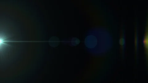 Optical Lens Flare Effect, Edge Light Le... | Stock Video | Pond5