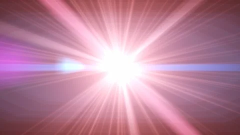 Optical Lens Flare Effect, Light Burst, ... | Stock Video | Pond5