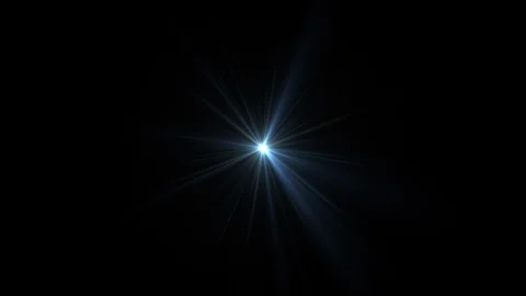 Optical Lens Flare Effect, Light Burst, ... | Stock Video | Pond5