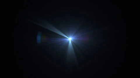 Optical Lens Flare Effect, Light Burst, ... | Stock Video | Pond5