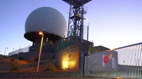 Optical Observatory in Pico do Areeiro a... | Stock Video | Pond5
