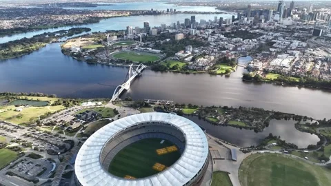Perth Stadium Stock Video Footage | Royalty Free Perth Stadium Videos ...