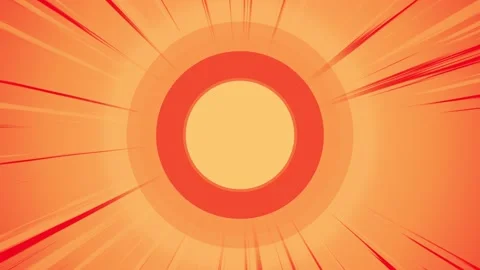 Orange color cartoon background, graphic... | Stock Video | Pond5