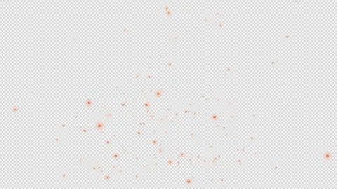 Orange dot particles popping on transpar... | Stock Video | Pond5