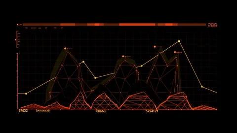 Orange Infographic Stock Footage ~ Royalty Free Stock Videos | Pond5
