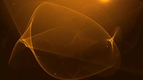 Orange light wave, abstract background | Stock Video | Pond5