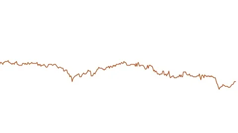 orange line graph on white background ch... | Stock Video | Pond5
