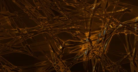 Orange liquid slime slow moving surgace,... | Stock Video | Pond5