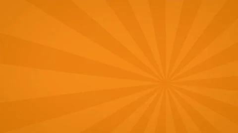 Orange radial spinning motion background... | Stock Video | Pond5