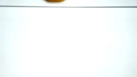 Orange under water with a trail of trans... | Stock Video | Pond5