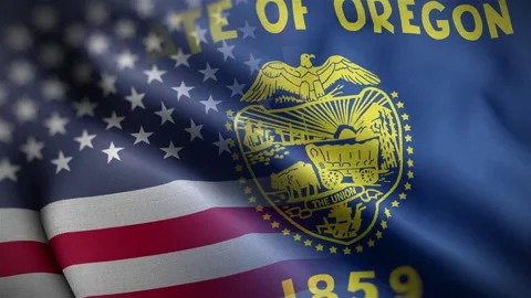 Oregon State Flag Stock Videos – Royalty-Free HD & 4K Videos | Pond5