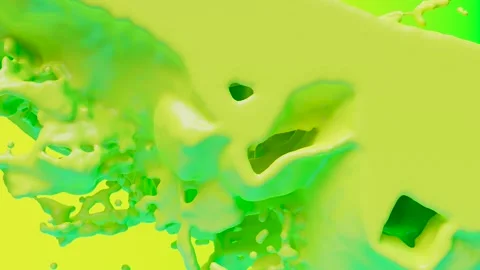 Organic shapes. Morphing colorful blobs,... | Stock Video | Pond5