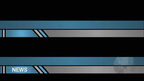 Original animated lower third for titles... | Stock Video | Pond5
