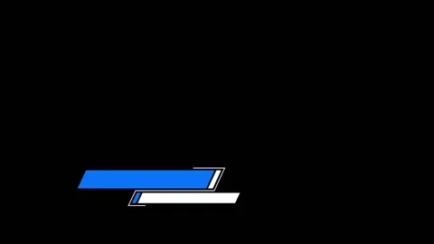 Original animated lower third for titles... | Stock Video | Pond5