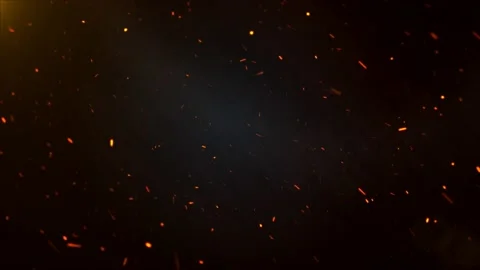 Original Fire Sparkles And Ember Loop Ba... | Stock Video | Pond5