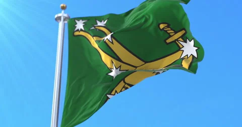 The original Starry Plough flag of the I... | Stock Video | Pond5