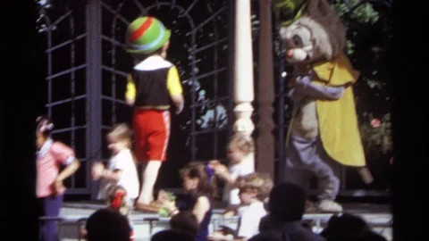 ORLANDO FLORIDA-1974: Disney Characters ... | Stock Video | Pond5