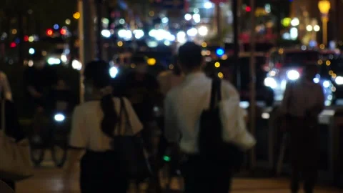 OSAKA, JAPAN : Time lapse shot of crowd ... | Stock Video | Pond5