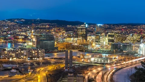 Oslo Timelapse Stock Video Footage | Royalty Free Oslo Timelapse Videos ...