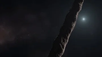 Oumaumau animation - alien asteroid from... | Stock Video | Pond5