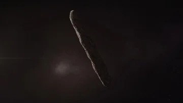 Oumaumau animation - alien asteroid from... | Stock Video | Pond5
