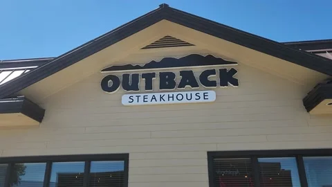 Outback Steakhouse Building | Stock Video | Pond5