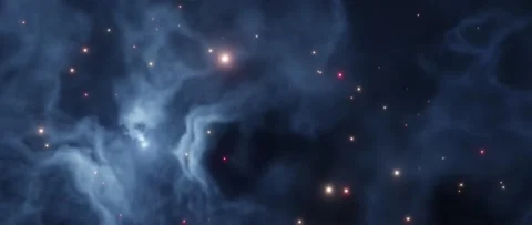 Outer space exploration past stars and c... | Stock Video | Pond5