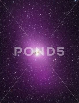 Photograph: Outer Space Purple Galaxy Stars Universe Cosmic Background ...