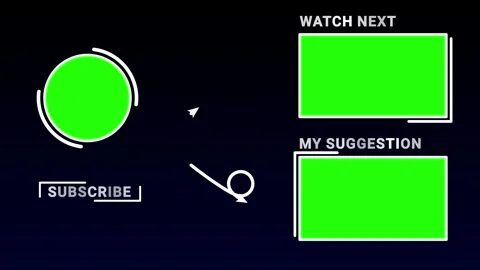 outro end screen video next video my sug... | Stock Video | Pond5