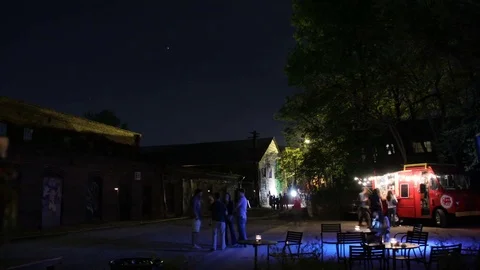 Night Club Outside Stock Video Footage | Royalty Free Night Club ...