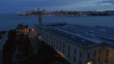 Prison At Night Stock Footage ~ Royalty Free Stock Videos | Pond5