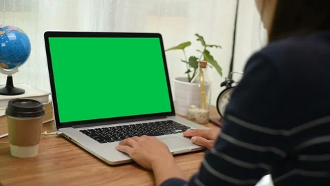 Over Shoulder Computer Stock Video Footage | Royalty Free Over Shoulder ...